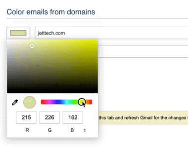 Highlight Emails in Gmail by cloudHQ