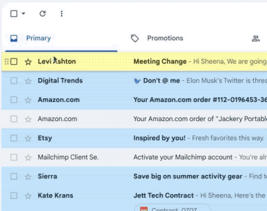 Highlight Emails in Gmail by cloudHQ